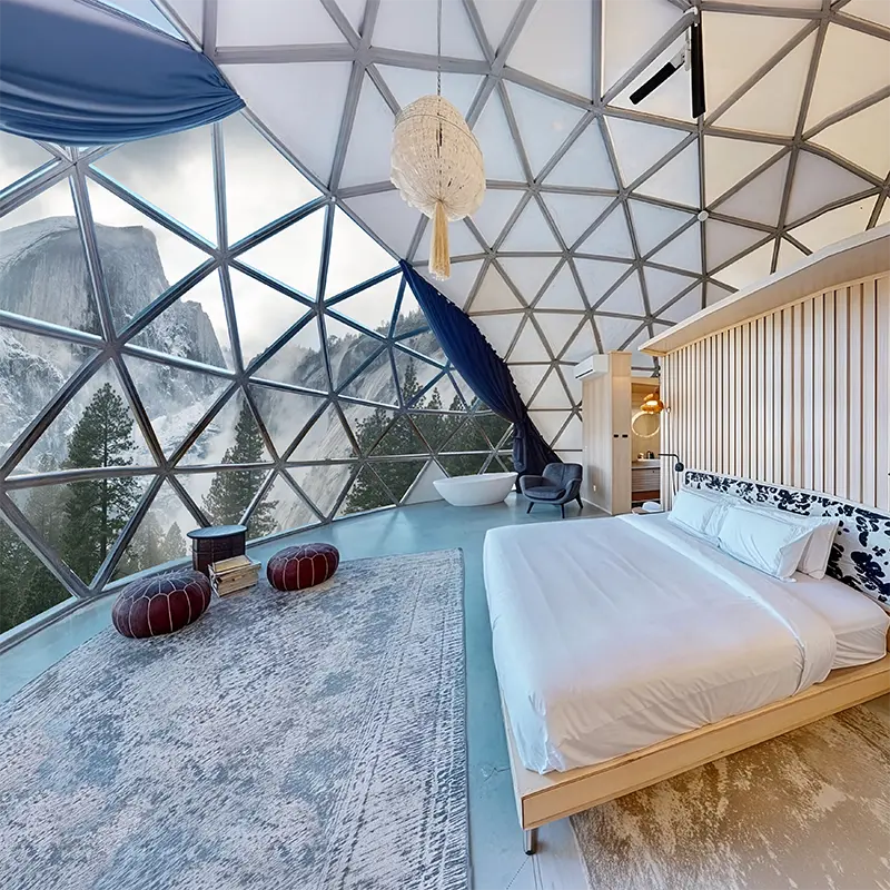 Why Luna Glamping Encourages Glass Skylights and Glass Fronts - Luna ...